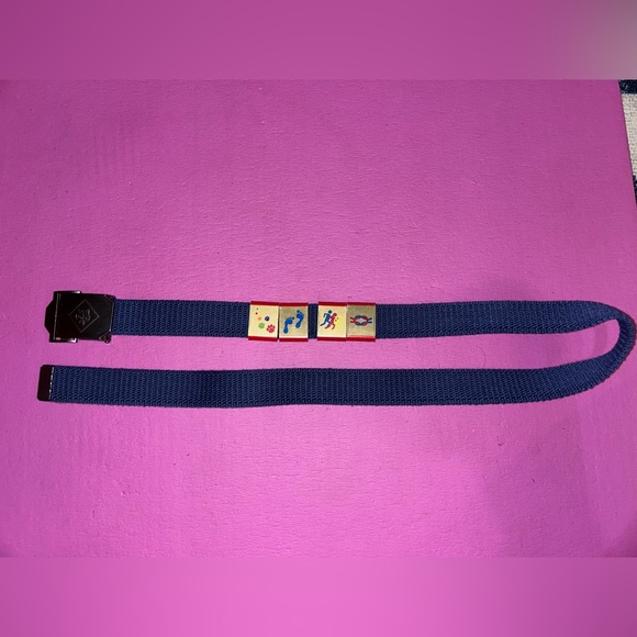 Accessories | Cub Scout Belt With 4 Merit Badges | Poshmark